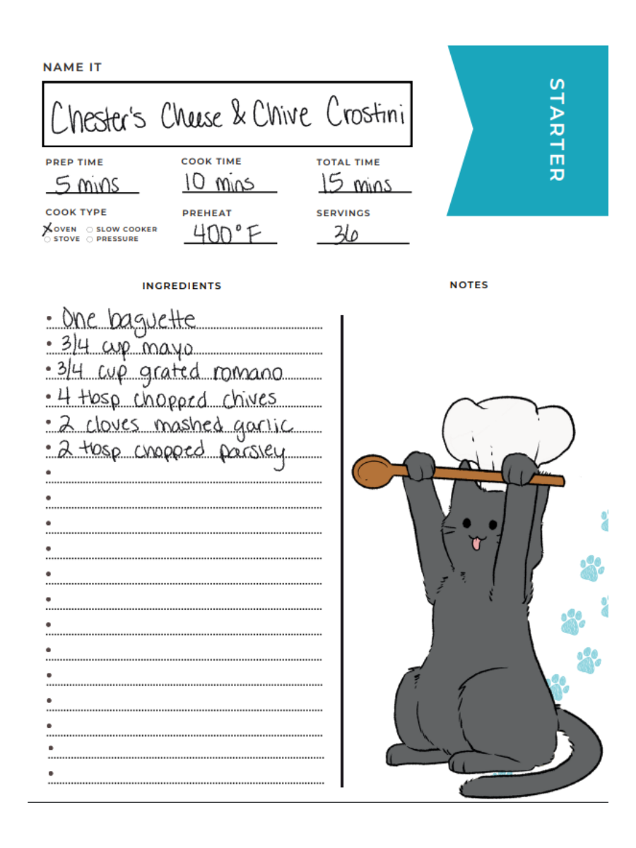 Let's Cook! Recipe Book - Color – princesscecily